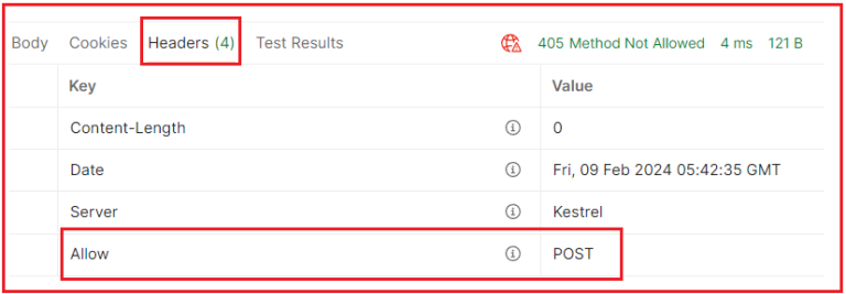 405 Status Code In Aspnet Core Web Api Dot Net Tutorials 7418