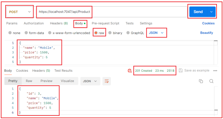 How To Implement Post Method In Aspnet Core Web Api Dot Net Tutorials