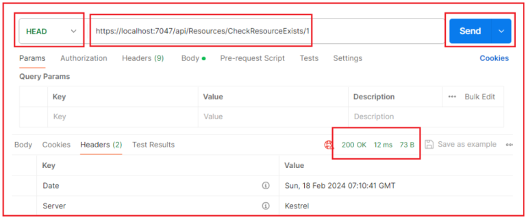 HTTP HEAD Method in ASP.NET Core Web API - Dot Net Tutorials