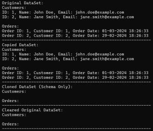 ADO.NET Core DataSet with Examples - Dot Net Tutorials