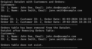 ADO.NET Core DataSet with Examples - Dot Net Tutorials