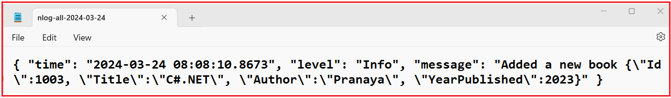 How To Implement Logging Using Nlog In Aspnet Core Web Api Dot Net Tutorials
