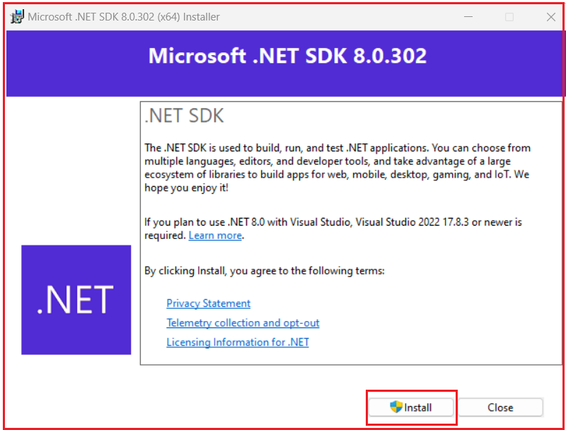 How To Download And Install Net Core Sdk Dot Net Tutorials