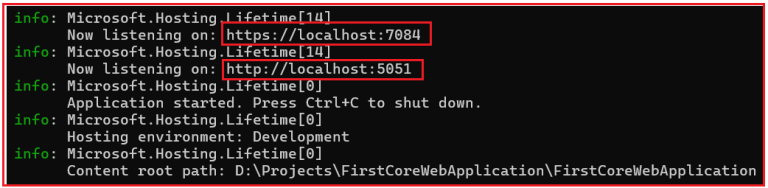 Kestrel Web Server in ASP.NET Core Application - Dot Net Tutorials