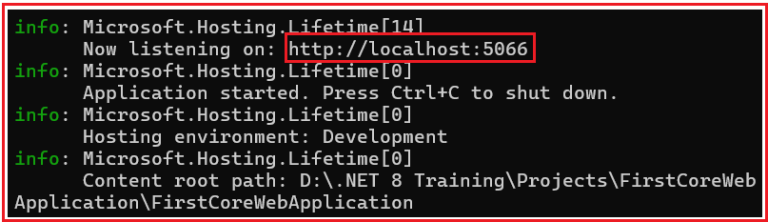 ASP.NET Core LaunchSettings.json File - Dot Net Tutorials