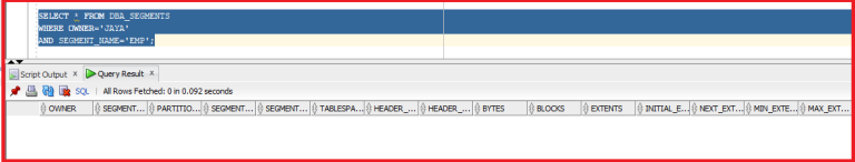 Segments Extents and Data Blocks in Oracle - Dot Net Tutorials