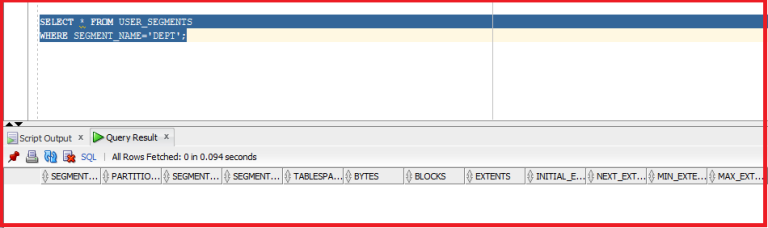 Types Of Segments In Oracle Dot Net Tutorials