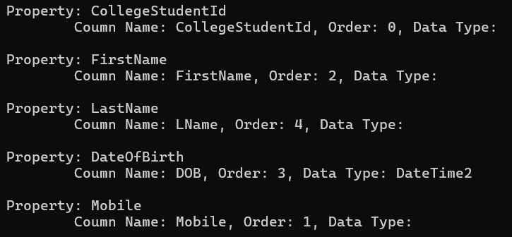 Column Attribute In Entity Framework Core Dot Net Tutorials