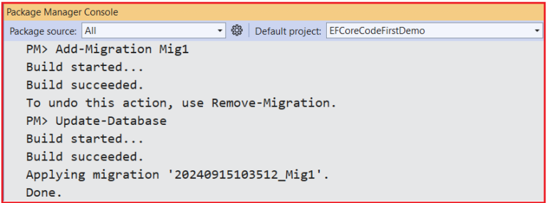 One-to-One Relationships in Entity Framework Core - Dot Net Tutorials