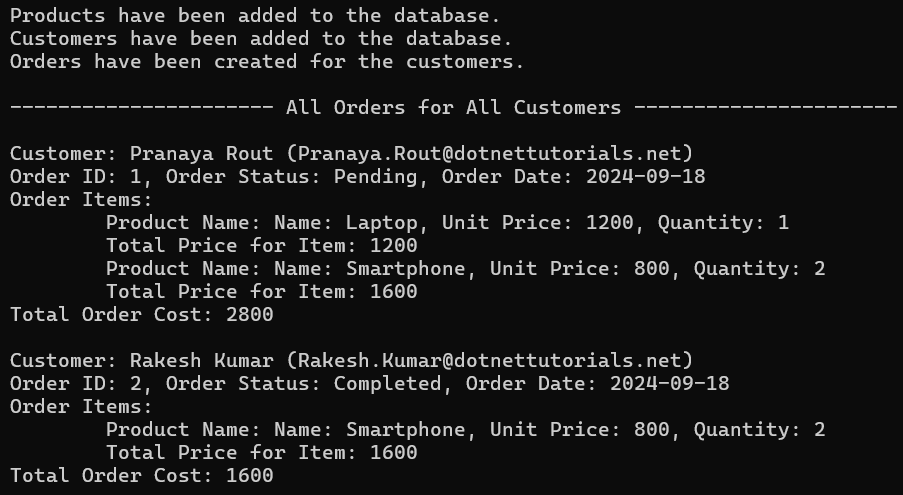 Property Configuration In Entity Framework Core Using Fluent Api Dot Net Tutorials