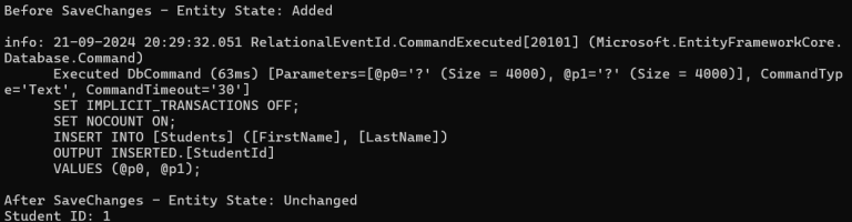 Disconnected Entities in Entity Framework Core - Dot Net Tutorials