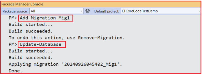 Seed Data in Entity Framework Core (EF Core) - Dot Net Tutorials