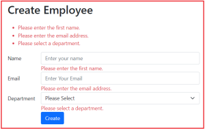 Model Validations in ASP.NET Core MVC - Dot Net Tutorials
