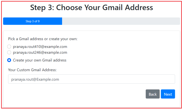 Gmail Registration using ASP.NET Core MVC - Dot Net Tutorials