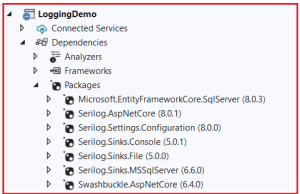 Logging to Database using Serilog in ASP.NET Core Web API - Dot Net Tutorials