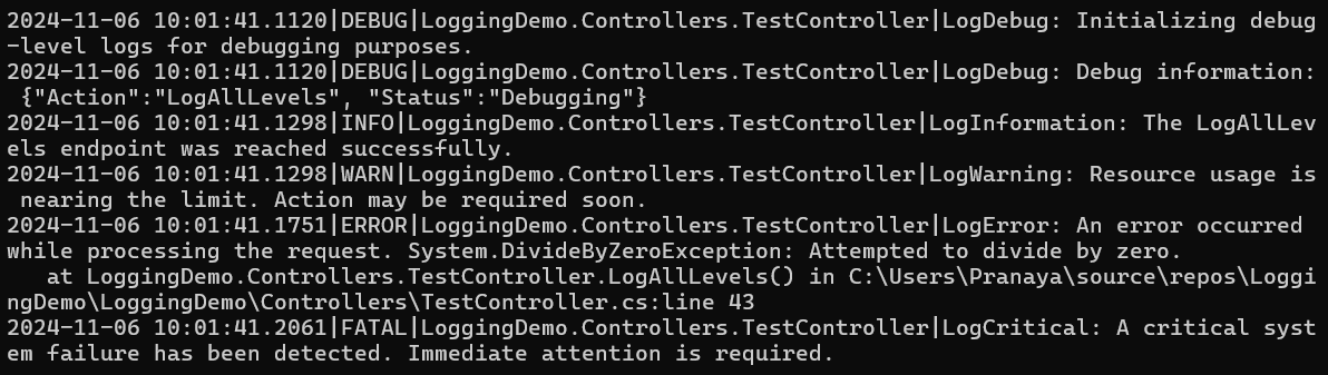 How To Implement Logging Using Nlog In Aspnet Core Web Api Dot Net Tutorials