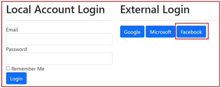 Facebook External Authentication In Aspnet Core Mvc Dot Net Tutorials