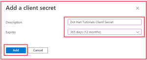 How to Setup Microsoft Account External Login - Dot Net Tutorials