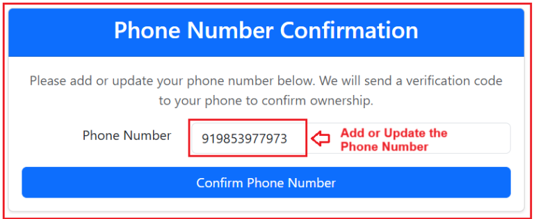 Verify Phone Number in ASP.NET Core Identity - Dot Net Tutorials