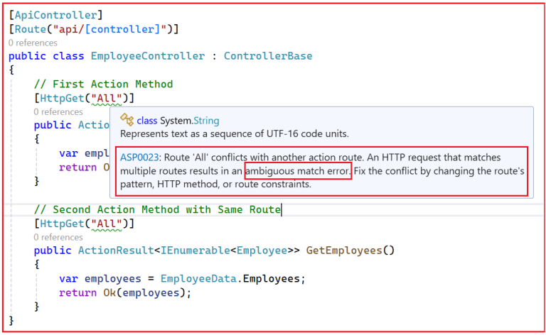 Multiple Urls For A Single Resource In Aspnet Core Web Api Dot Net Tutorials