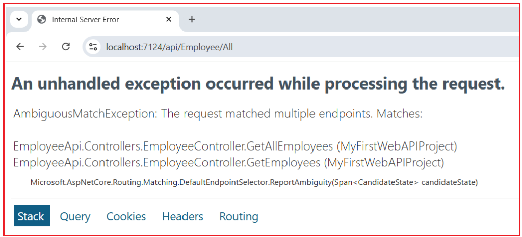 Multiple Urls For A Single Resource In Aspnet Core Web Api Dot Net Tutorials