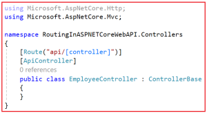 Routing in ASP.NET Core Web API - Dot Net Tutorials