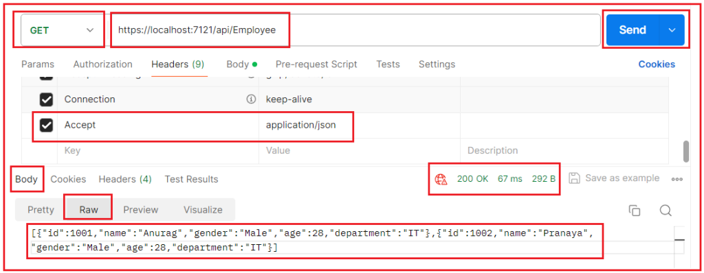 Content Negotiation In Aspnet Core Web Api Dot Net Tutorials