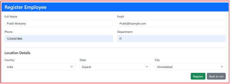 Cascading Dropdown List In Aspnet Core Mvc Dot Net Tutorials