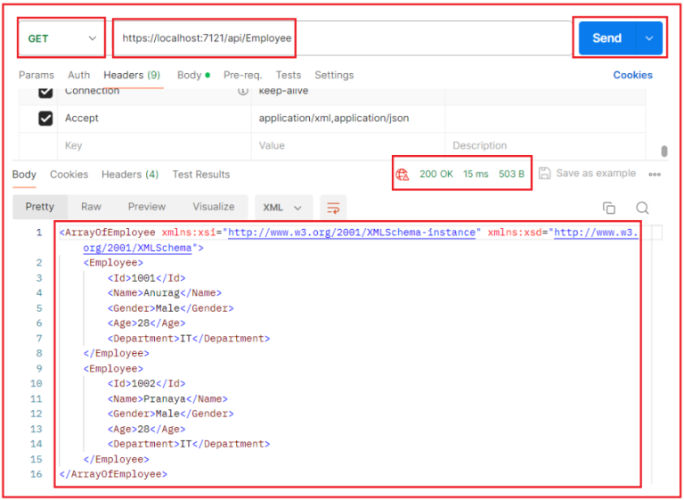 Content Negotiation In Aspnet Core Web Api Dot Net Tutorials
