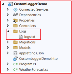 Custom Logging Provider in ASP.NET Core Web API - Dot Net Tutorials