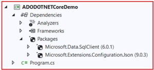 ADO.NET Core SqlConnection Class with Examples - Dot Net Tutorials