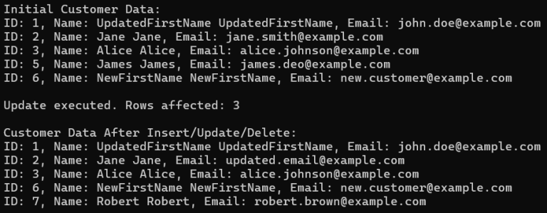 ADO.NET Core SqlDataAdapter Class - Dot Net Tutorials