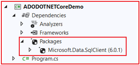 ADO.NET Core Using SQL Server - Dot Net Tutorials