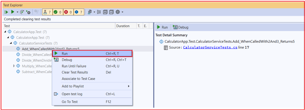 Introduction to Unit Testing in ASP.NET Core - Dot Net Tutorials
