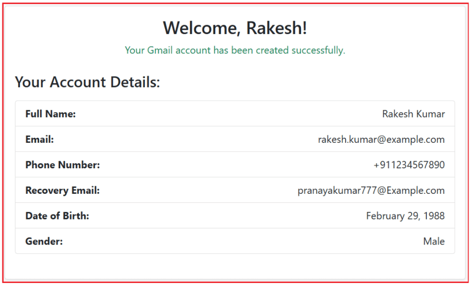 Gmail Registration using ASP.NET Core MVC - Dot Net Tutorials