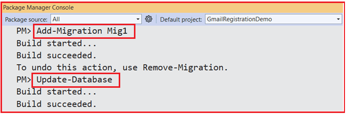 Gmail Registration using ASP.NET Core MVC - Dot Net Tutorials