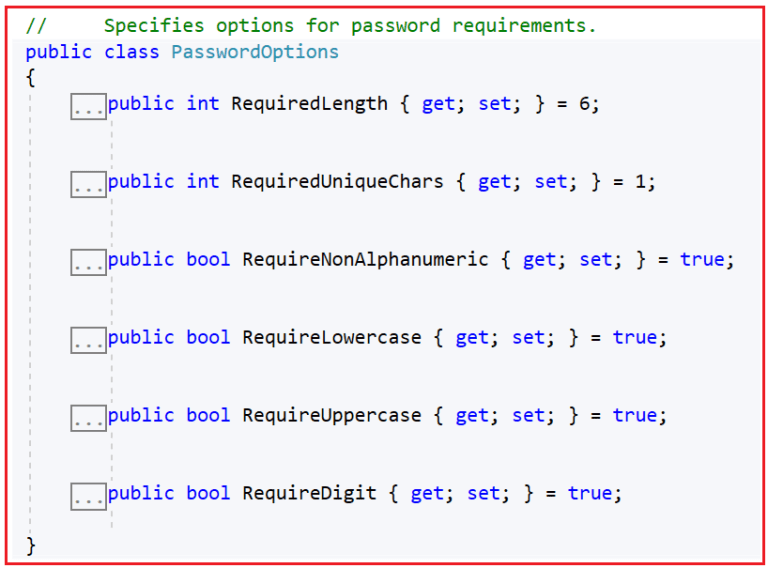 Custom Password Policy in ASP.NET Core Identity - Dot Net Tutorials