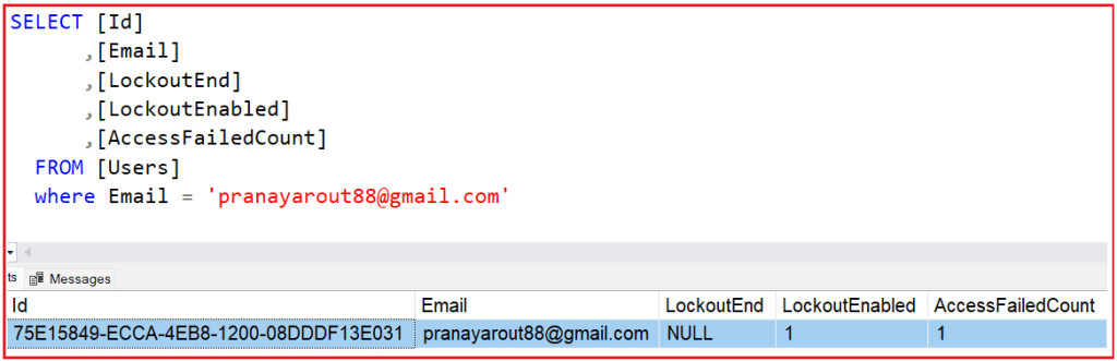 Account Lockout In Aspnet Core Identity Dot Net Tutorials