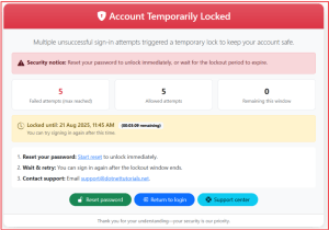 Account Lockout in ASP.NET Core Identity - Dot Net Tutorials