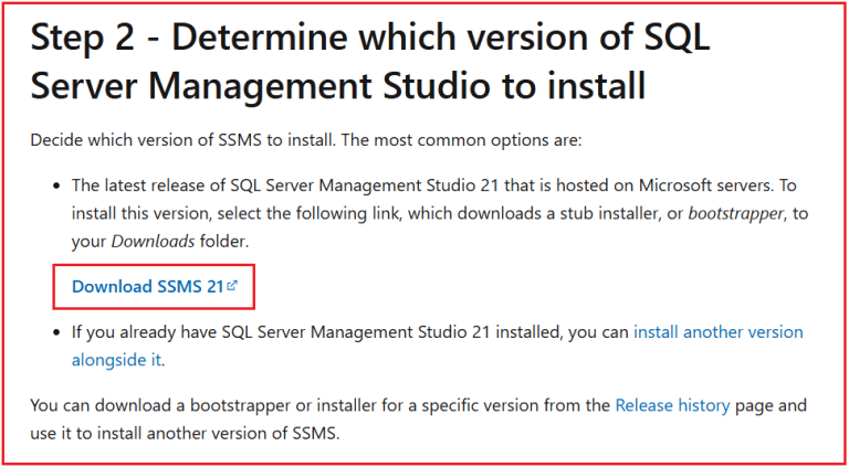 Download and Install SSMS - Dot Net Tutorials