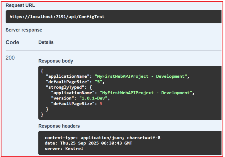 ASP.NET Core Web API AppSettings.json file - Dot Net Tutorials